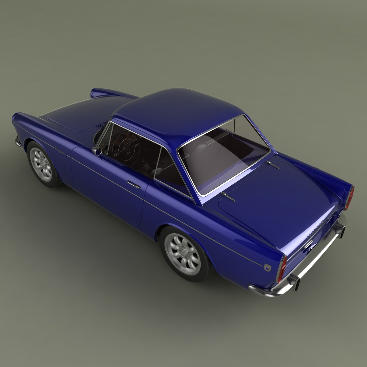 Sunbeam Tiger 3D model | CGTrader