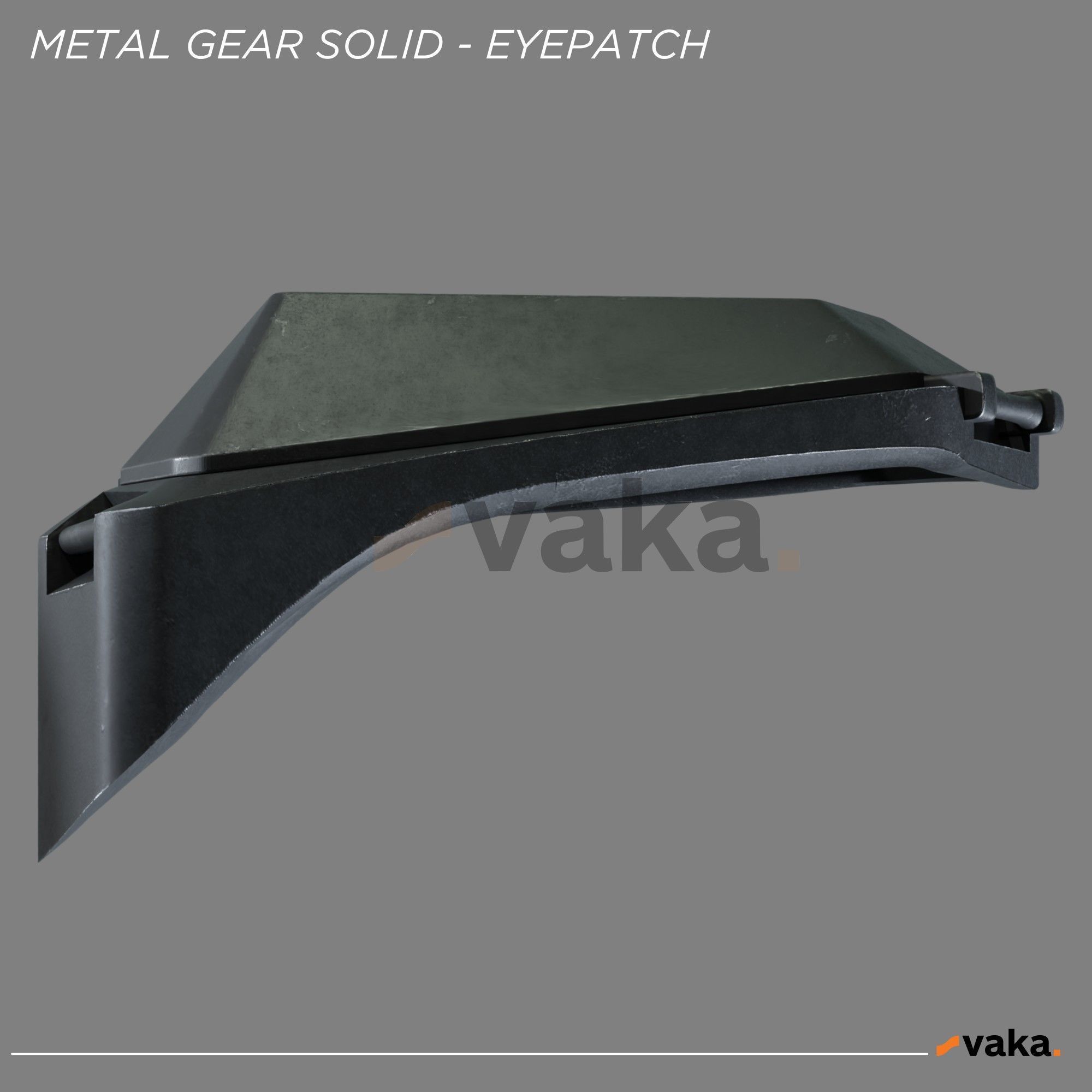 Solid Snake Eyepatch Metal Gear Solid 3D Print Model File 3D model 3D ...
