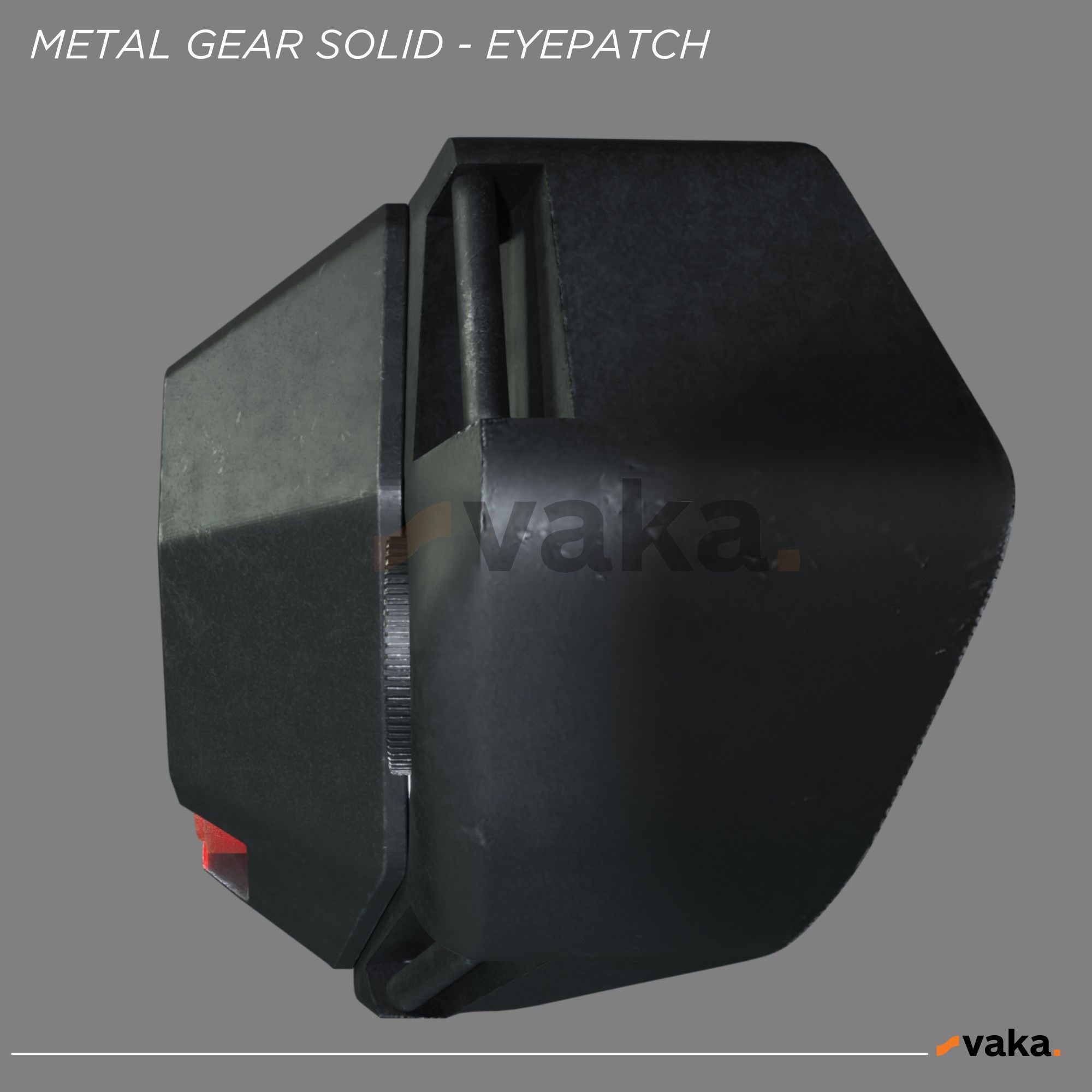 Solid Snake Eyepatch Metal Gear Solid 3D Print Model File 3D model 3D ...