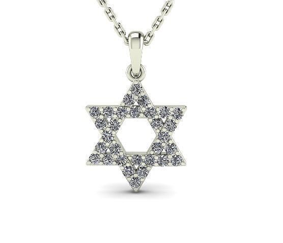 Star of David pendant Model 6508 3D model 3D printable | CGTrader
