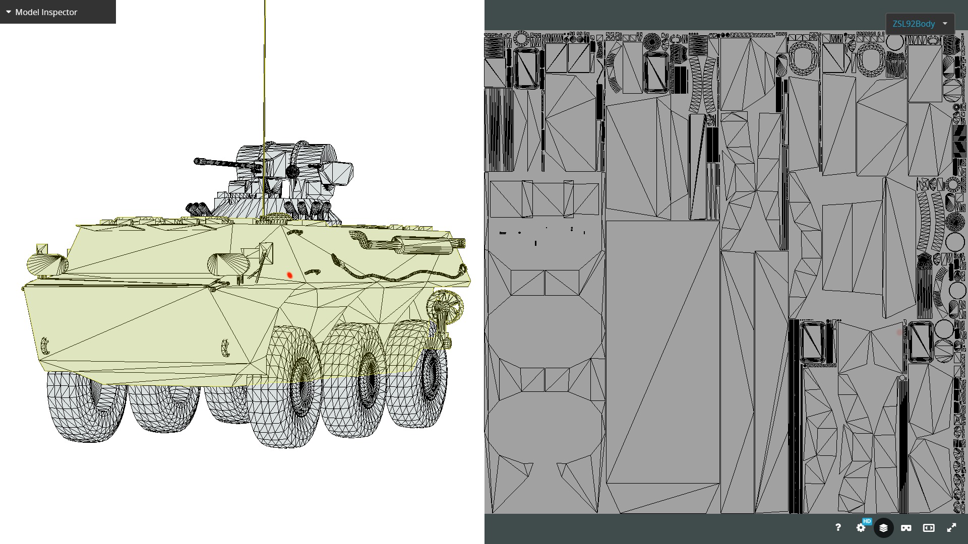 3D model ZSL 92 APC VR / AR / low-poly | CGTrader