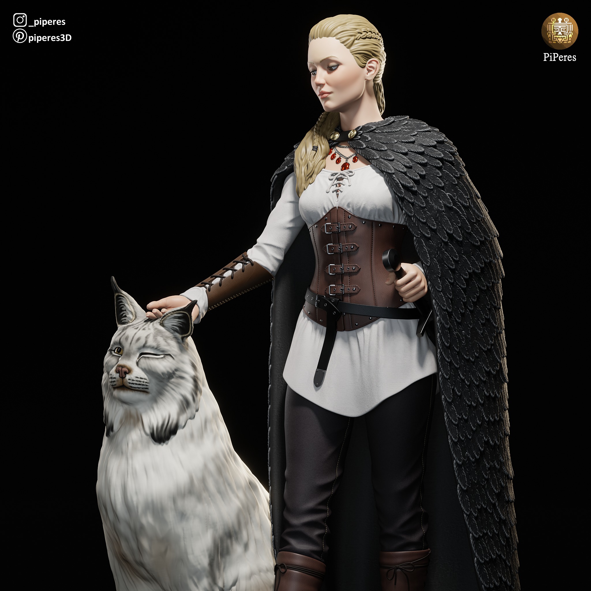 Freya 3D model 3D printable | CGTrader