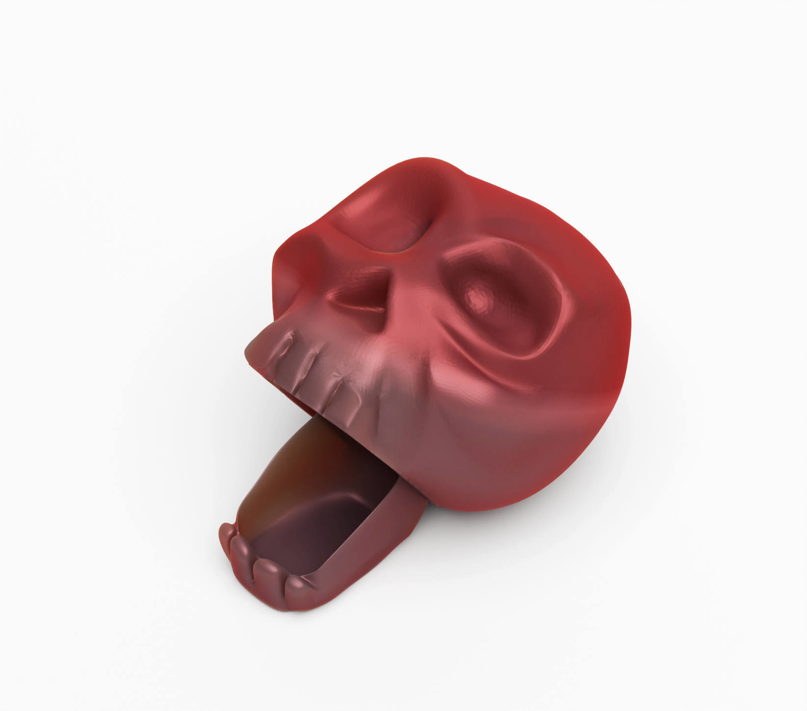 Articulated skull box 3D model 3D printable | CGTrader