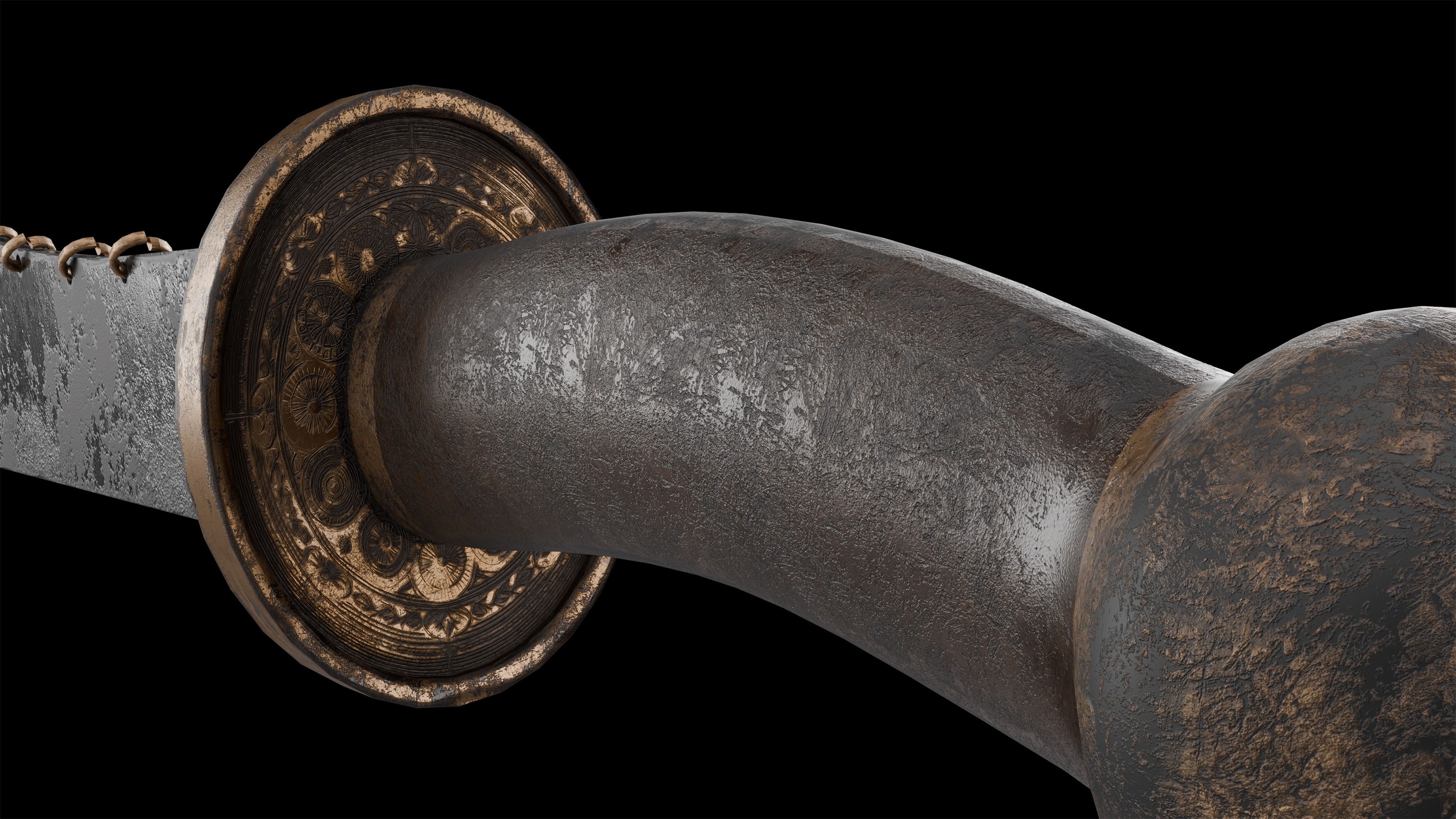 Dao Sword model weapon equipment 4k and 2k Free model free 3D model ...