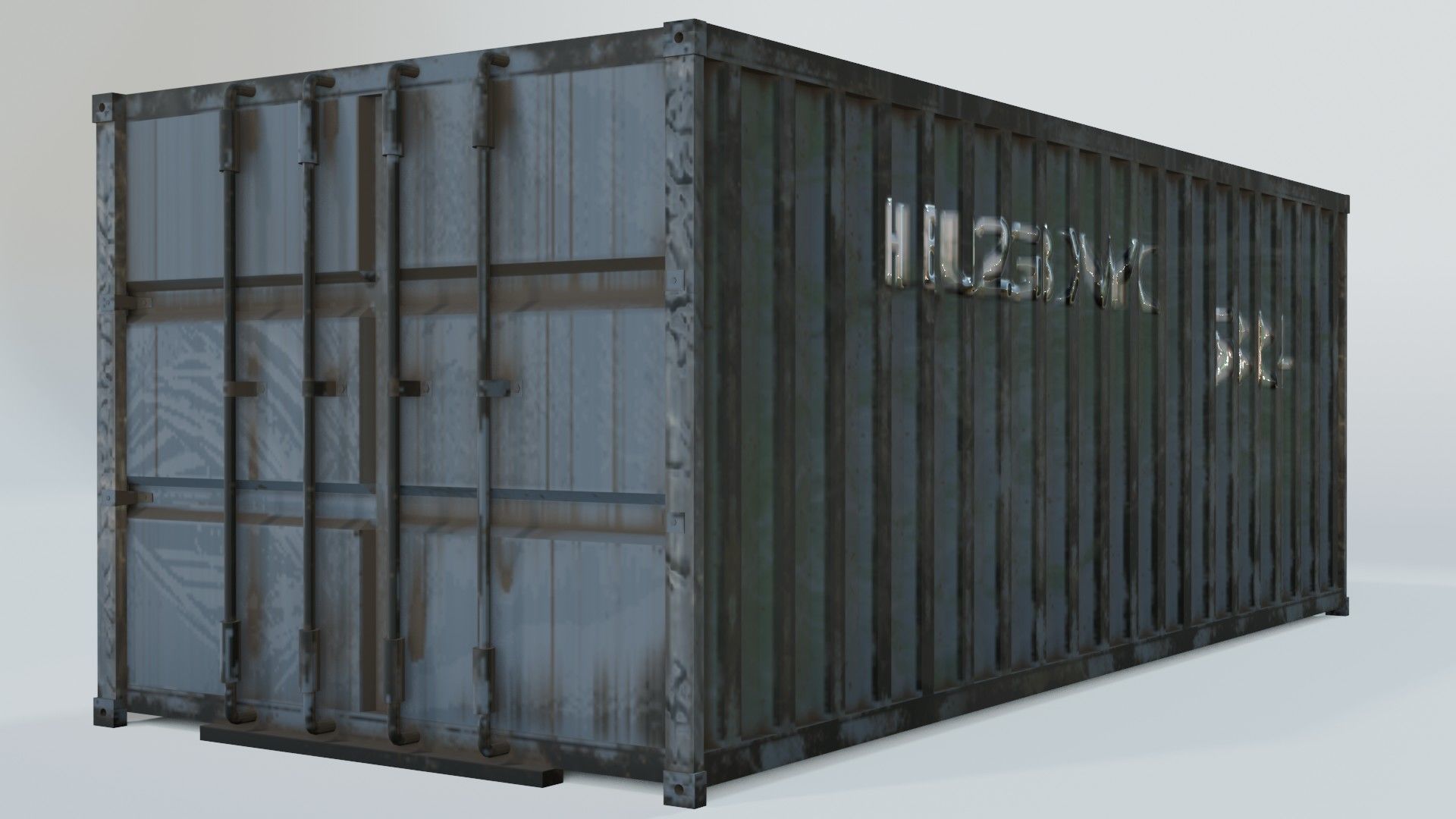 3D model Cargo Container Mesh VR / AR / low-poly | CGTrader