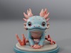 alien salamander 3D model | CGTrader