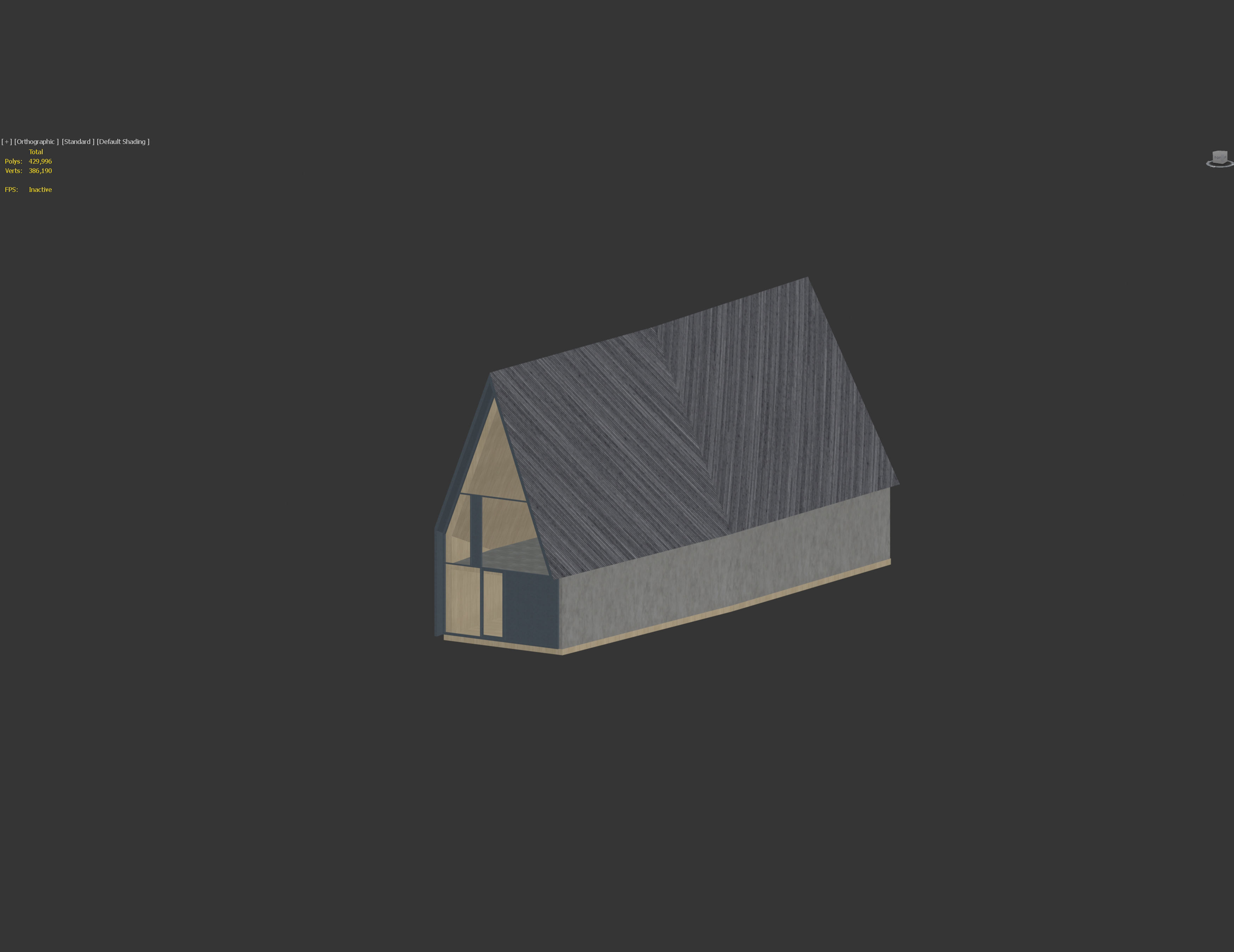 3D model Family House 29 - Created with fully parametric Revit Families ...