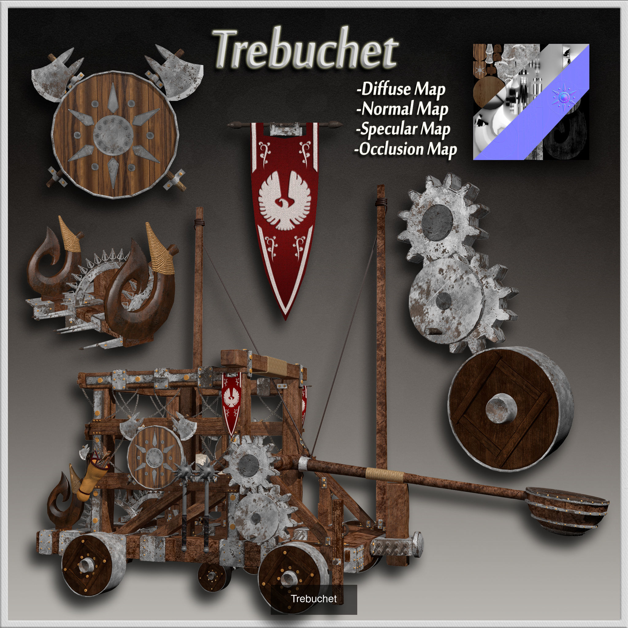 3D Model Collection War vehicles VR / AR / low-poly | CGTrader