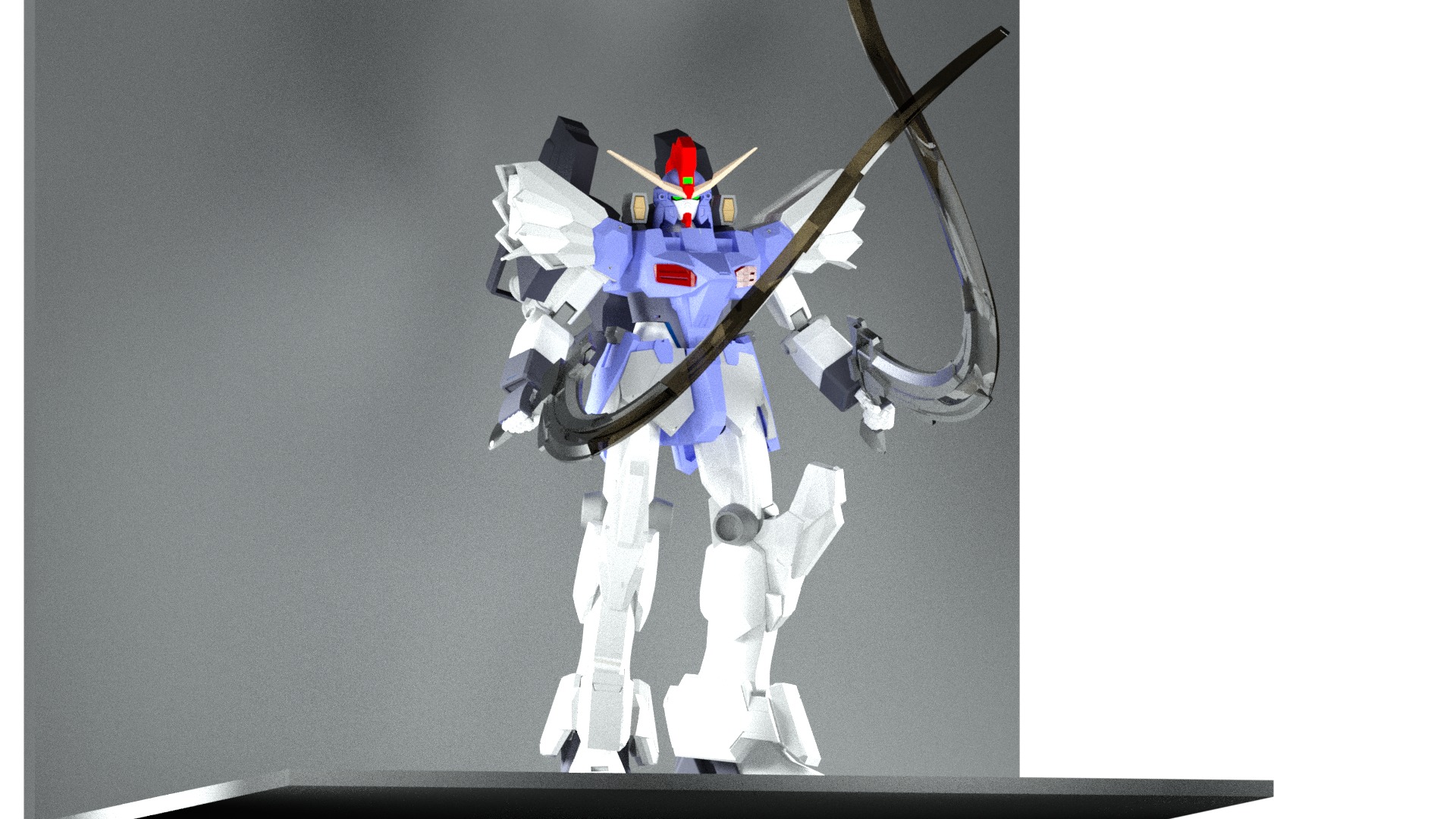 Gundam sandrock custom pose free Download free 3D model 3D printable ...