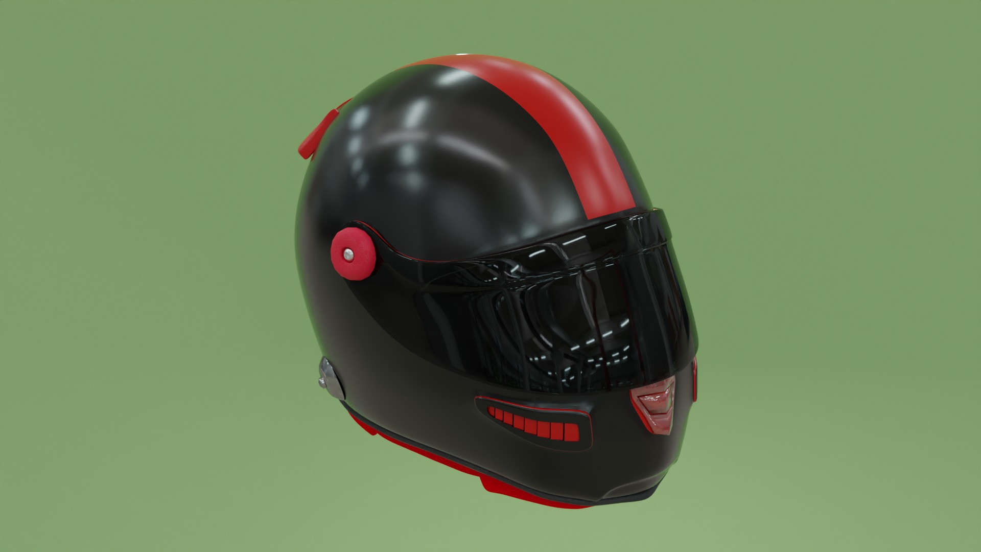 Racing Helmet free VR / AR / low-poly 3D model | CGTrader