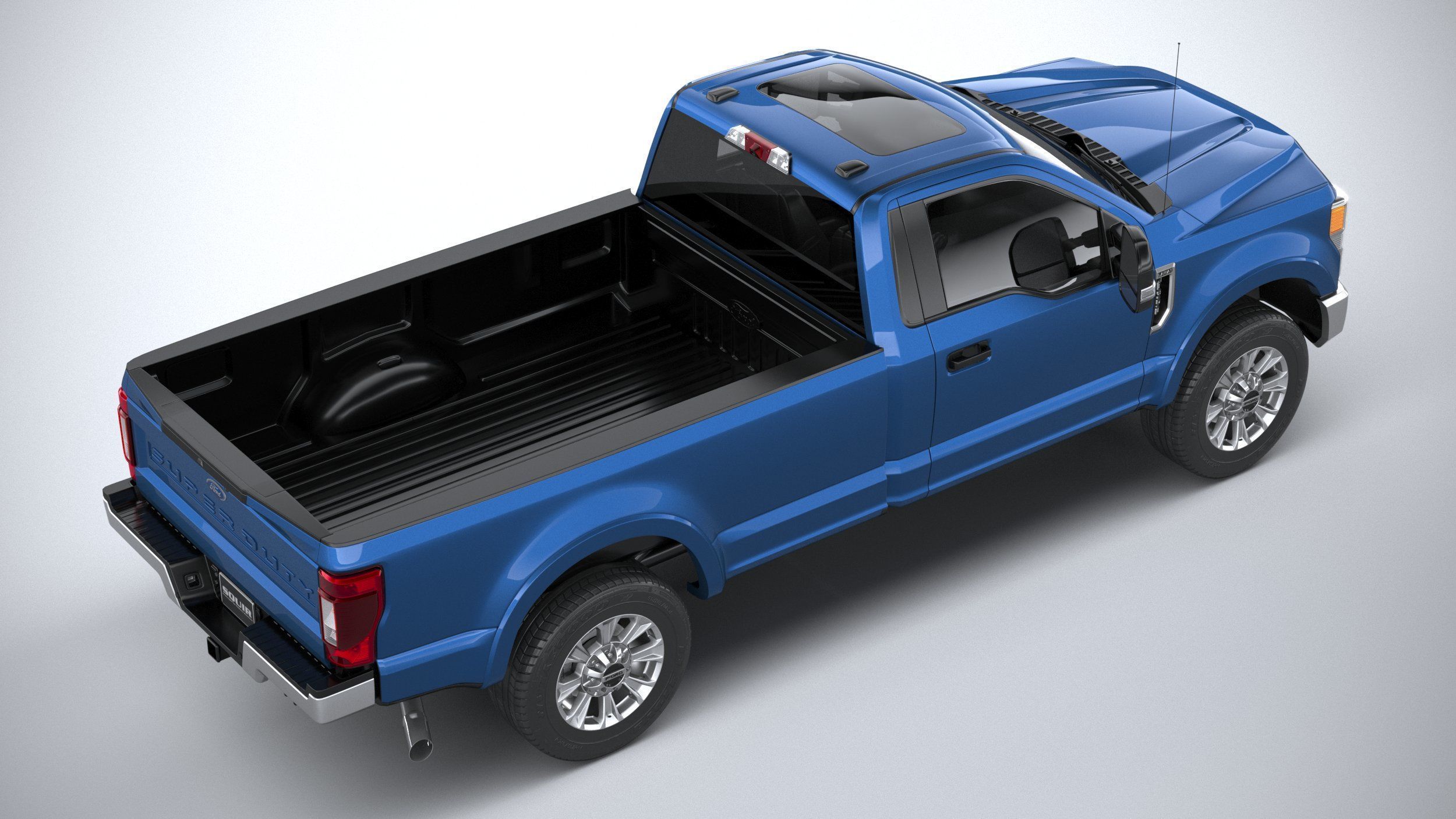 F-350 Super Duty XLT 2022 3D model | CGTrader