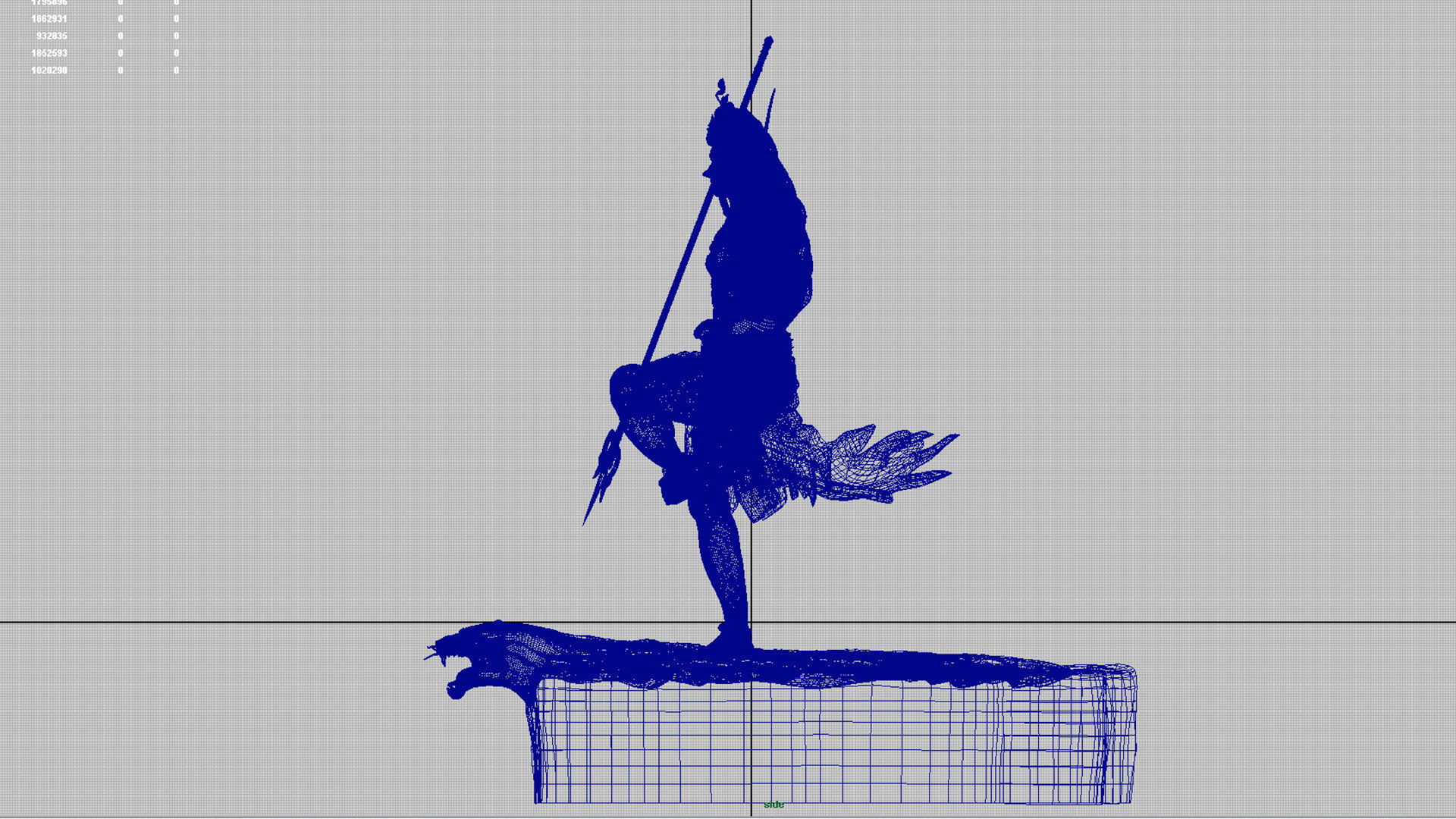 lord shiva statue 3D model | CGTrader
