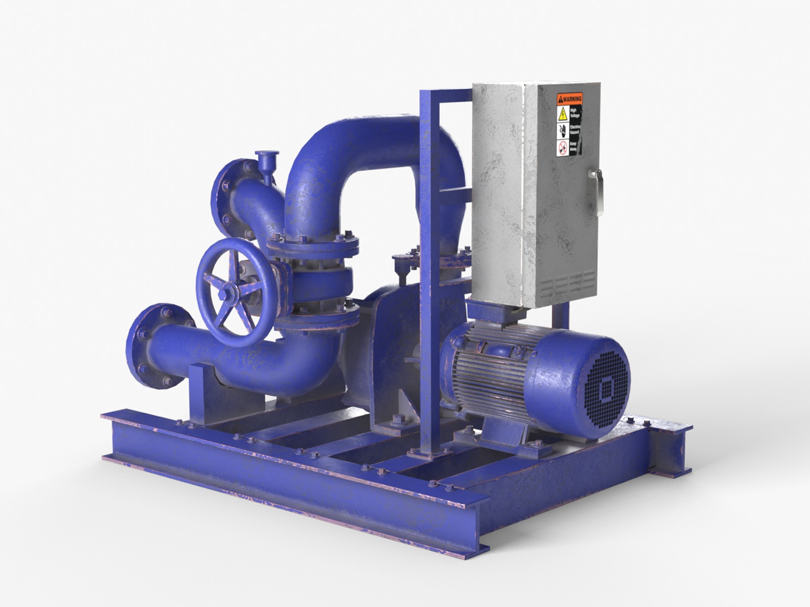 Water Pump 3D model | CGTrader