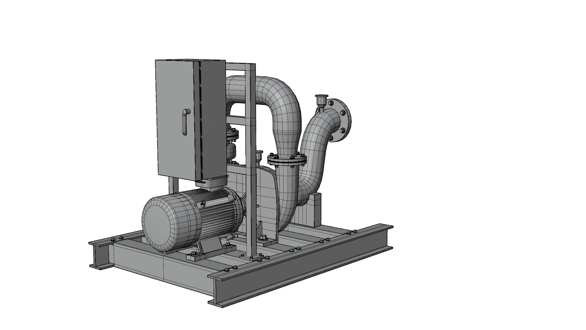Water Pump 3D model | CGTrader