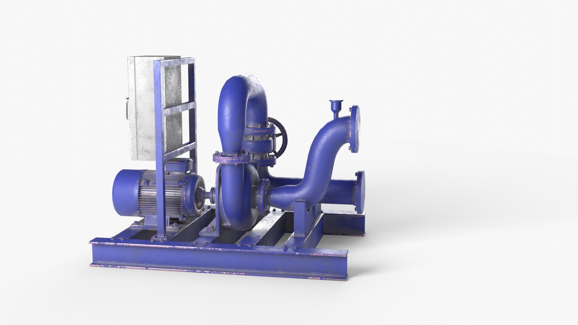 Water Pump 3D model | CGTrader