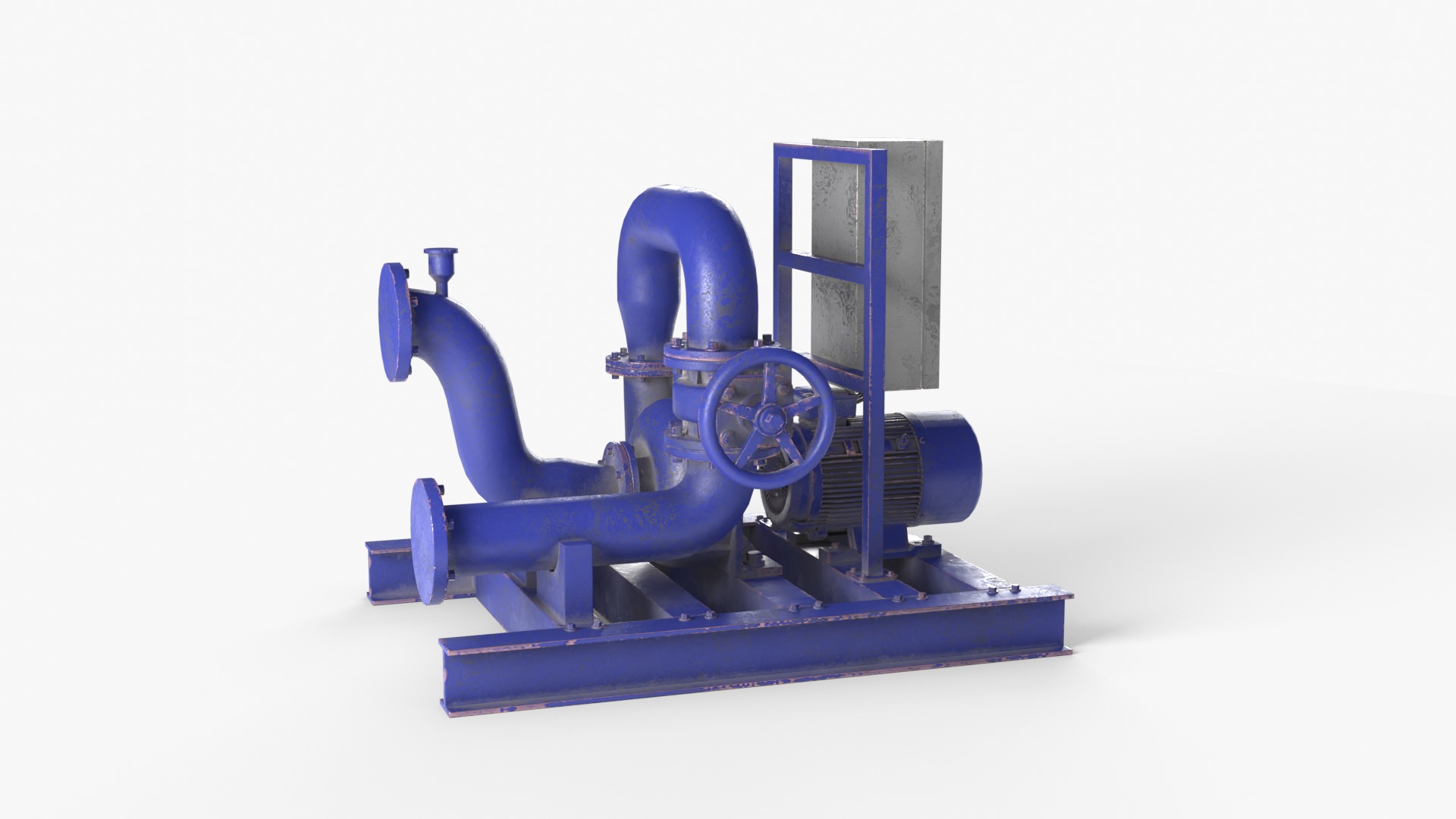 Water Pump 3D model | CGTrader