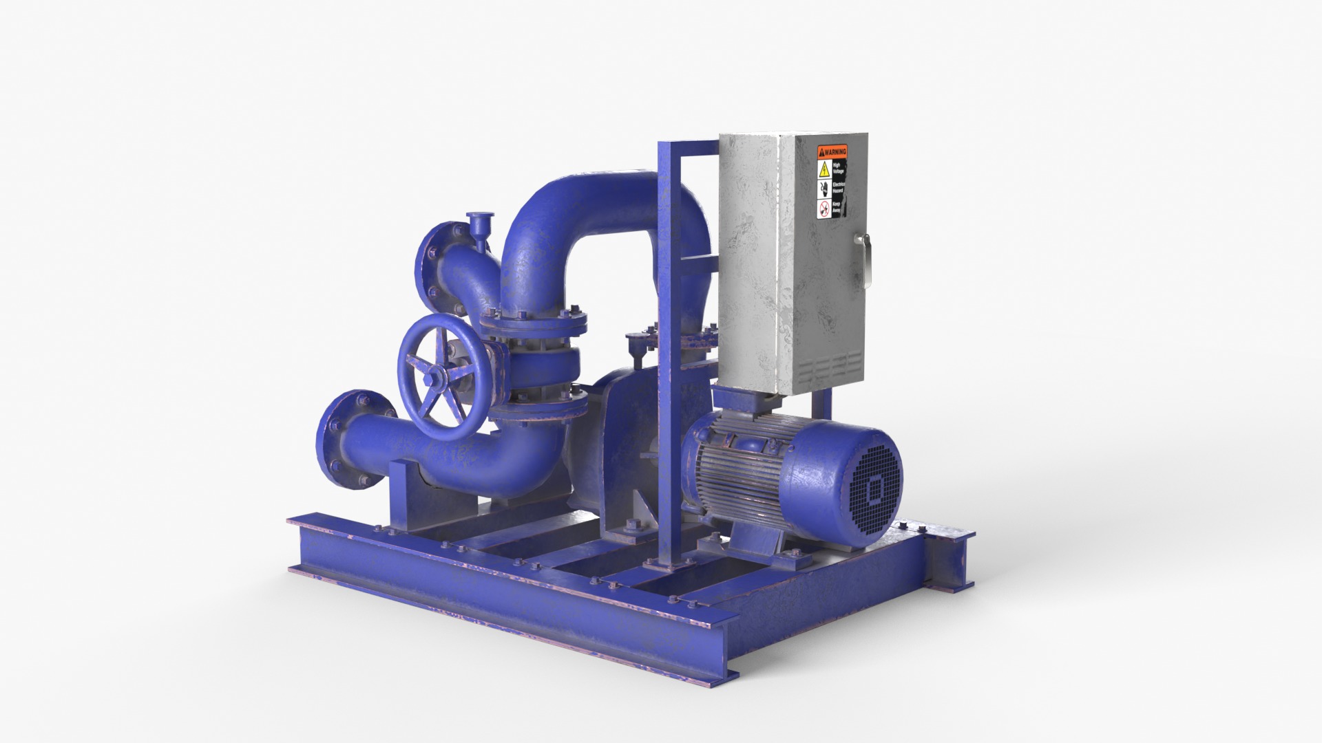 Water Pump 3D model | CGTrader