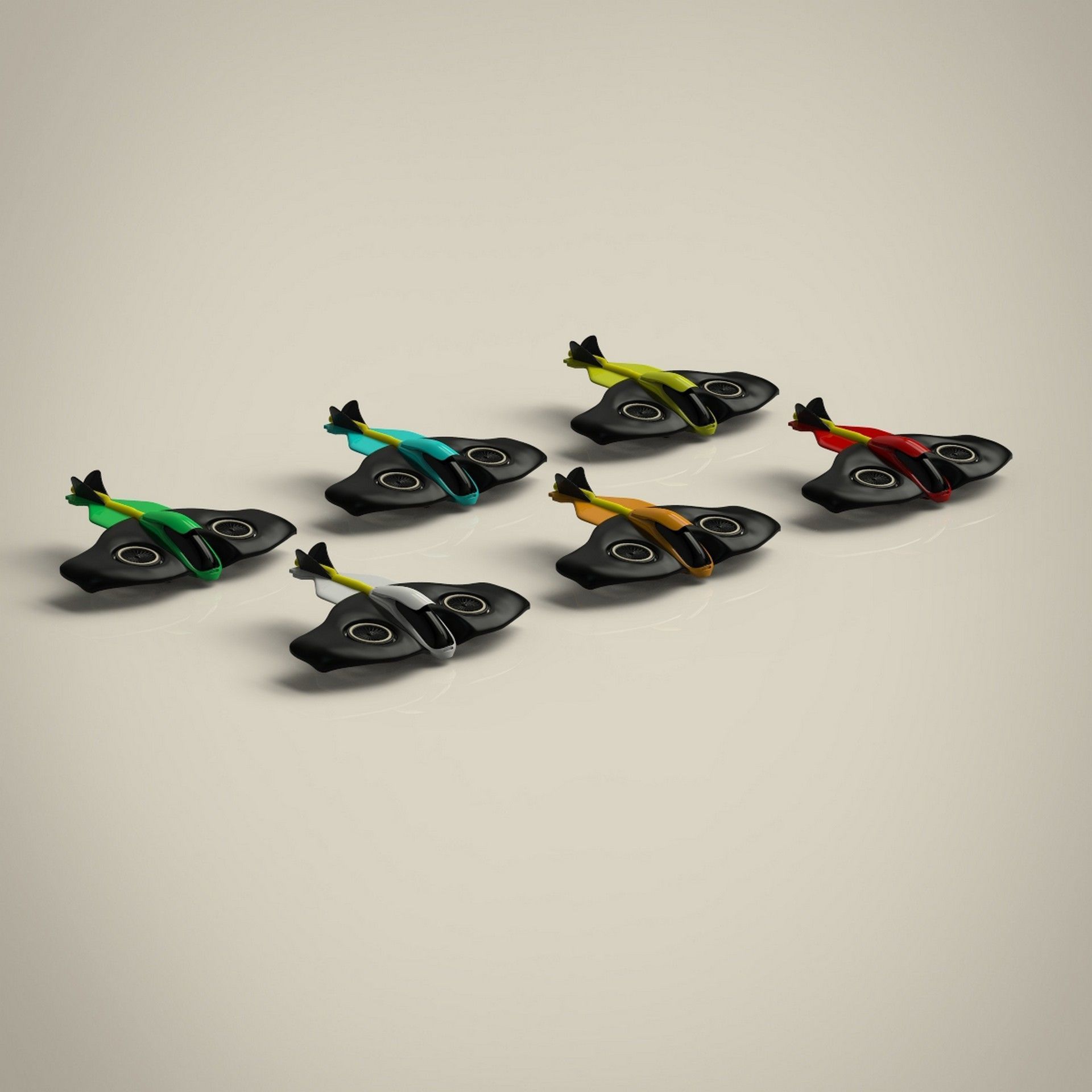 Aircraft Set 3D model | CGTrader