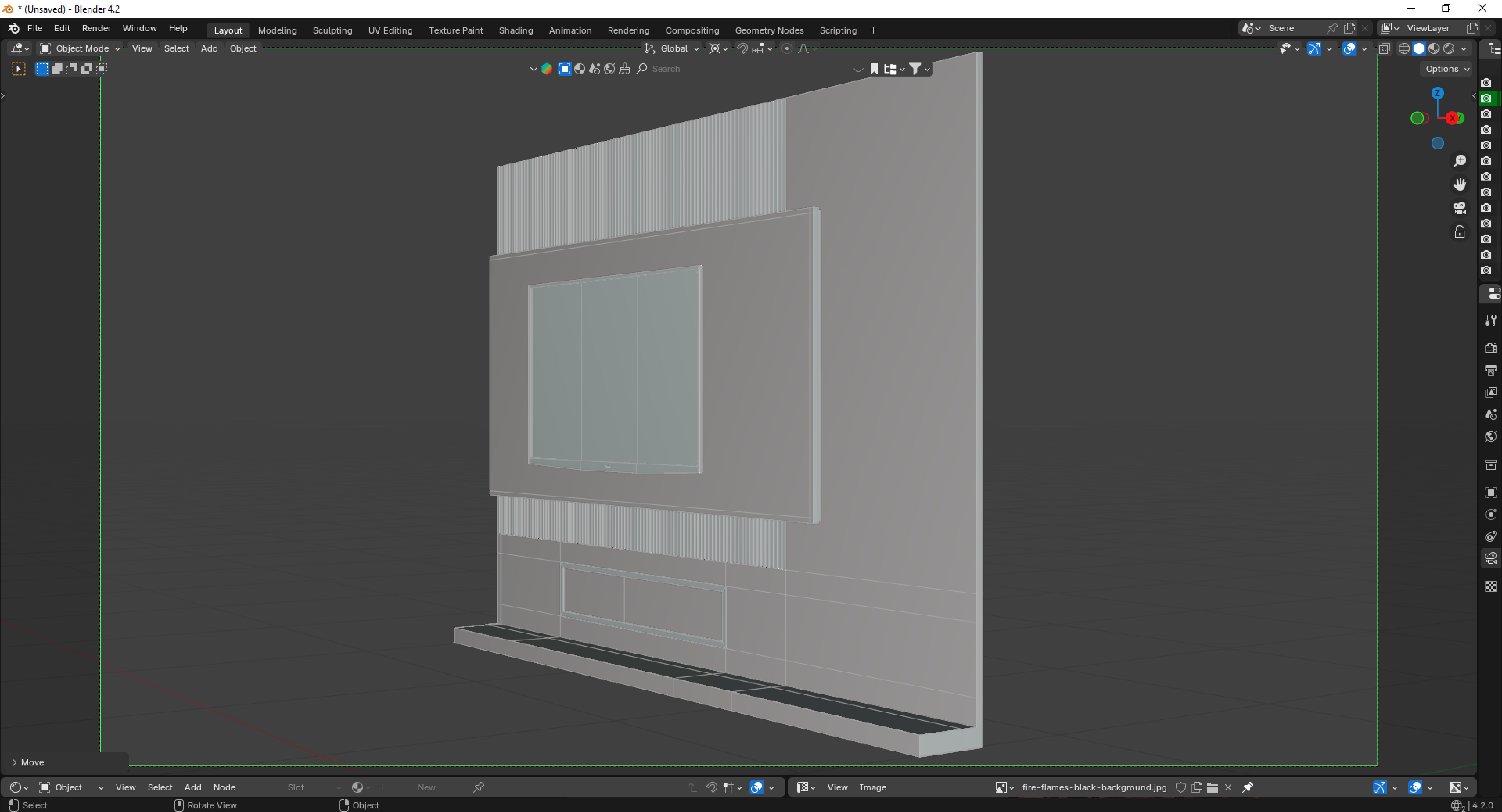 Wall Panel free 3D model | CGTrader