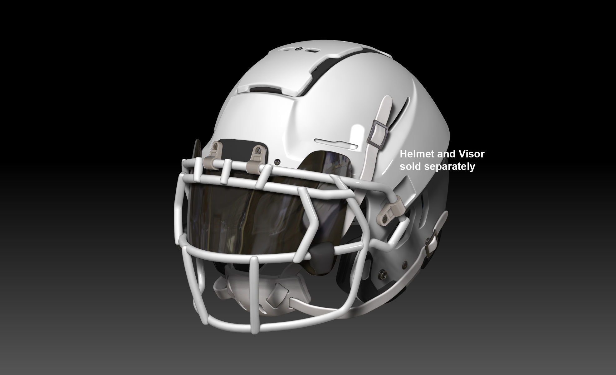 Facemask pack II for NFL Schutt F7 Geosanmo Helmet 3D model 3D ...