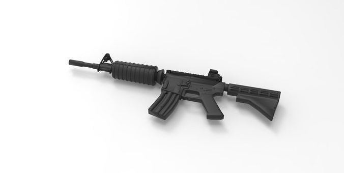 M4 Rifle 3D model | CGTrader