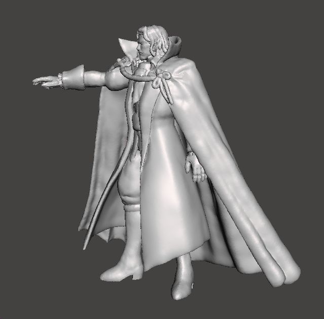 DRACULA VAMPIRE CASTLEVANIA MINIATURE MODEL HORROR FANTASY RPG 3D model ...