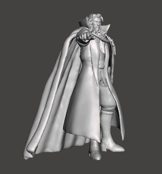 DRACULA VAMPIRE CASTLEVANIA MINIATURE MODEL HORROR FANTASY RPG 3D model ...