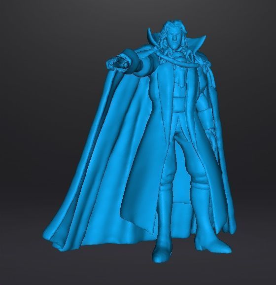 DRACULA VAMPIRE CASTLEVANIA MINIATURE MODEL HORROR FANTASY RPG 3D model ...