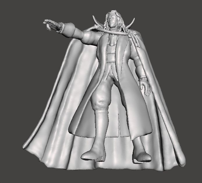 DRACULA VAMPIRE CASTLEVANIA MINIATURE MODEL HORROR FANTASY RPG 3D model ...