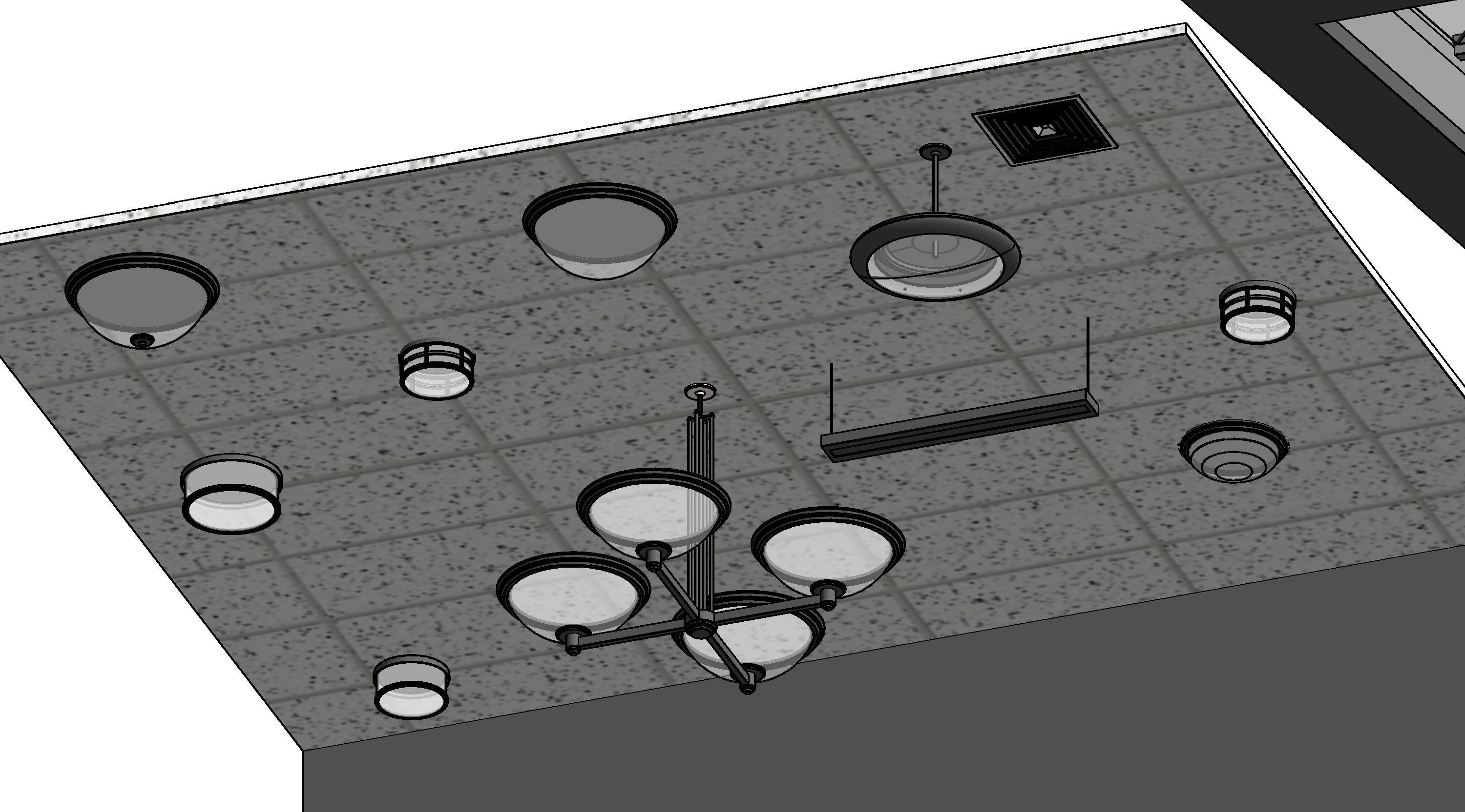 Outdoor Furniture Revit Family Parameter 3D model | CGTrader