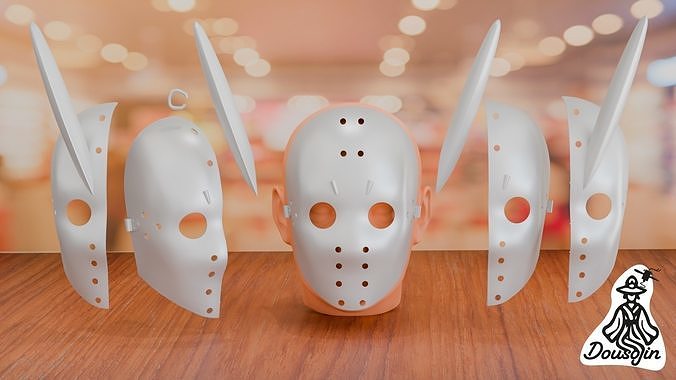 Tank Chair Nagi Mask Cosplay free 3D model 3D printable | CGTrader