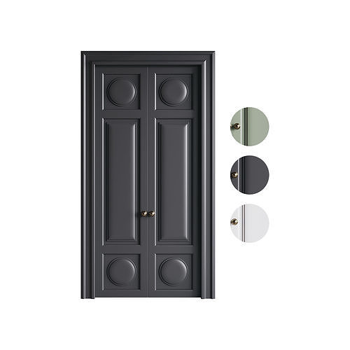 Modern entrance door 22 3D model | CGTrader
