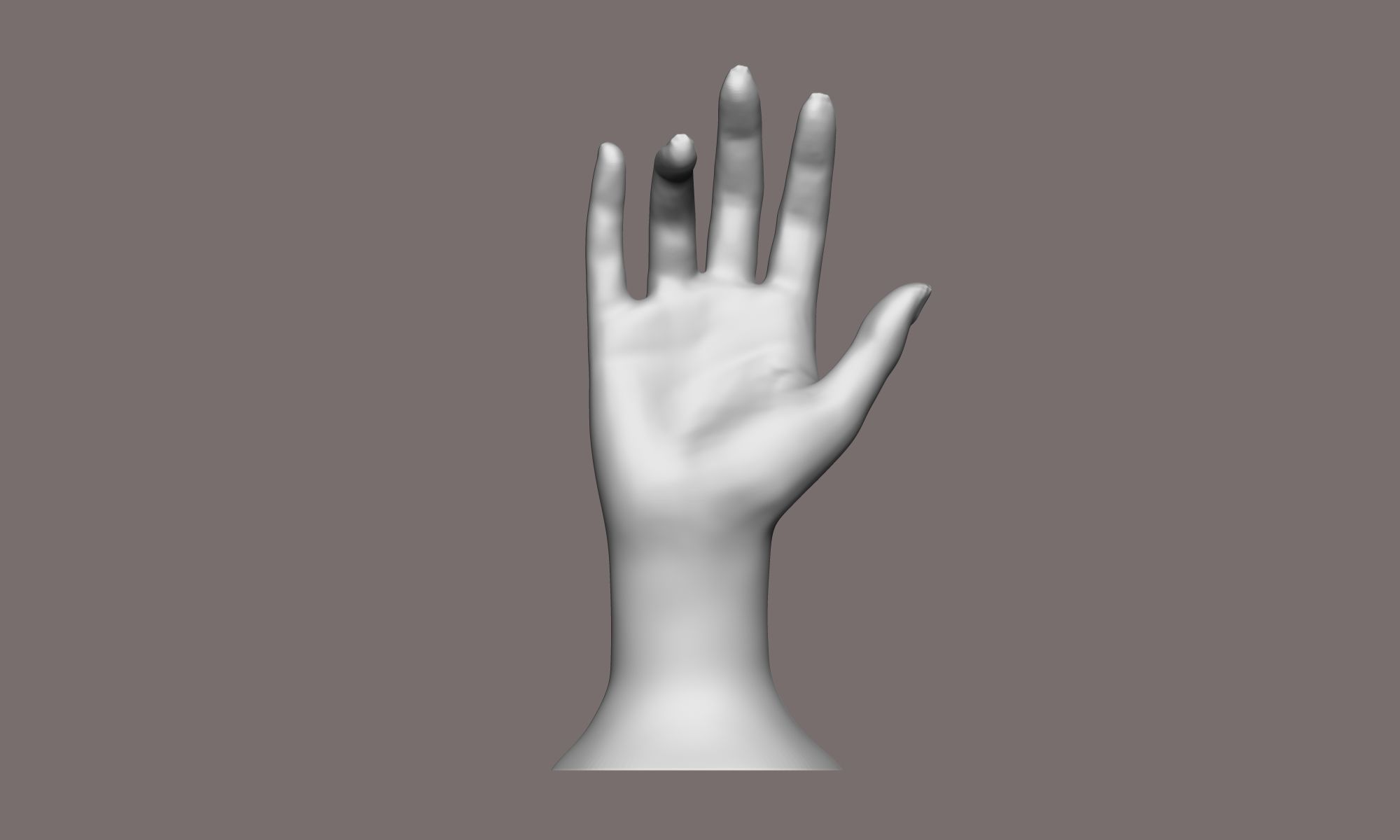 Jewelry Hand Holder free 3D model | CGTrader