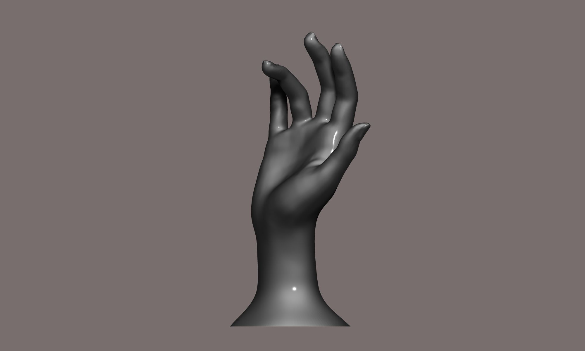 Jewelry Hand Holder free 3D model | CGTrader