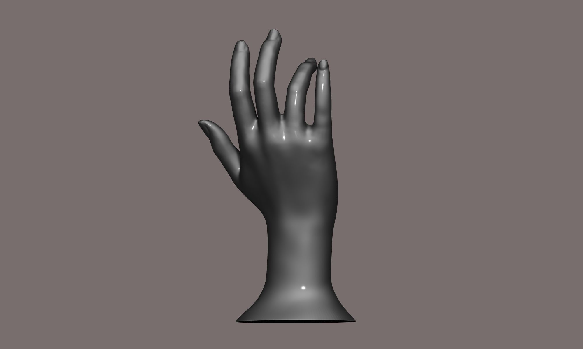 Jewelry Hand Holder free 3D model | CGTrader