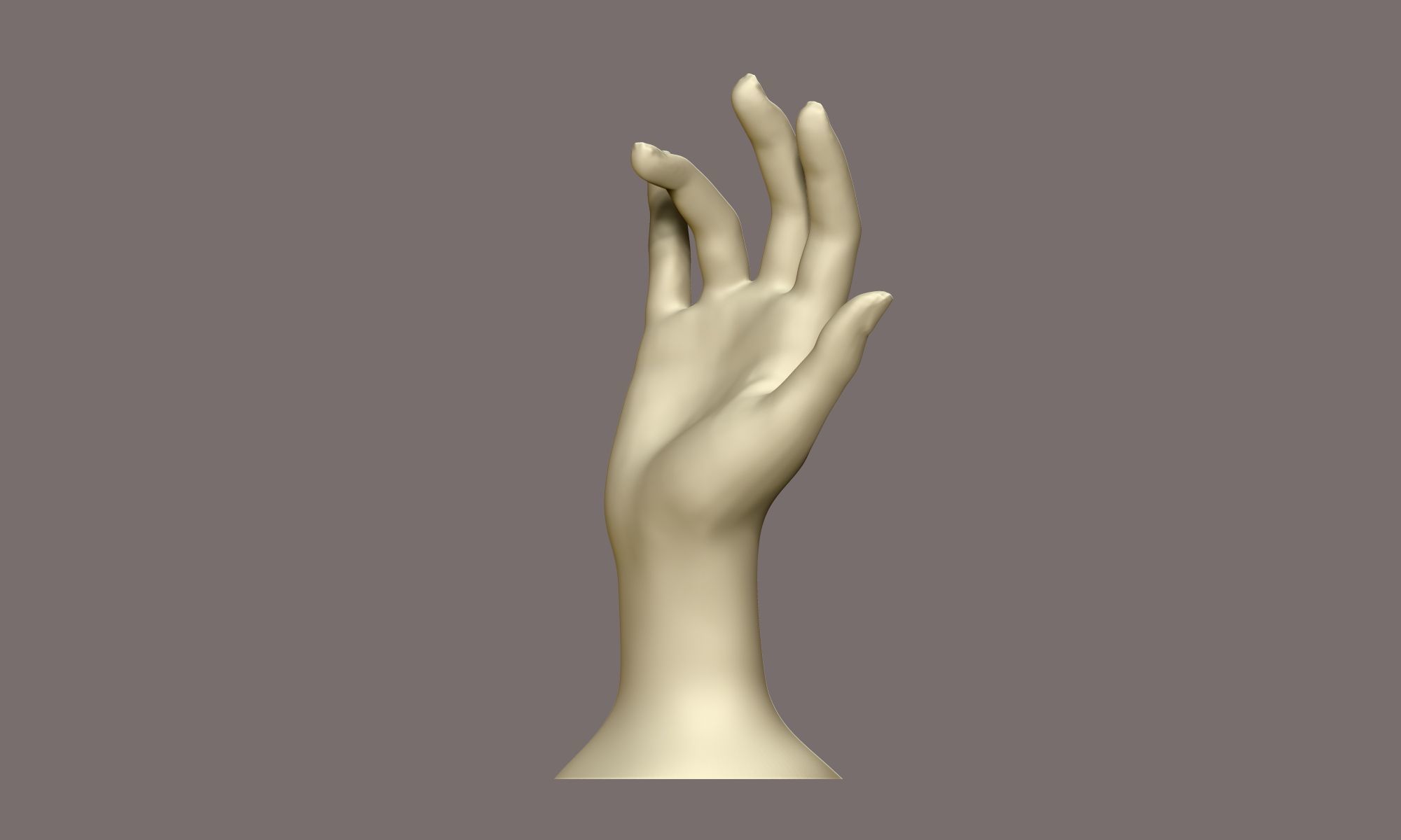 Jewelry Hand Holder free 3D model | CGTrader
