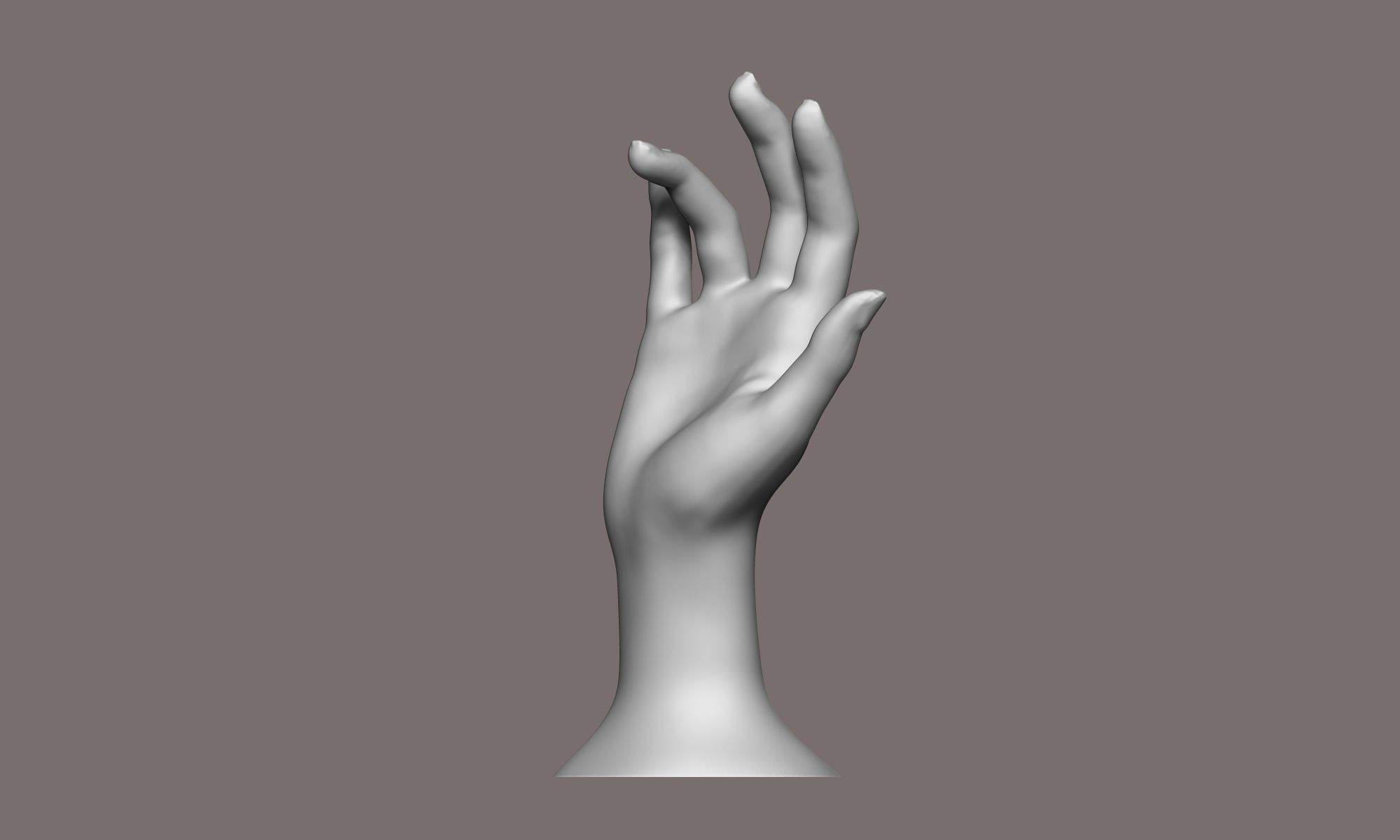 Jewelry Hand Holder free 3D model | CGTrader