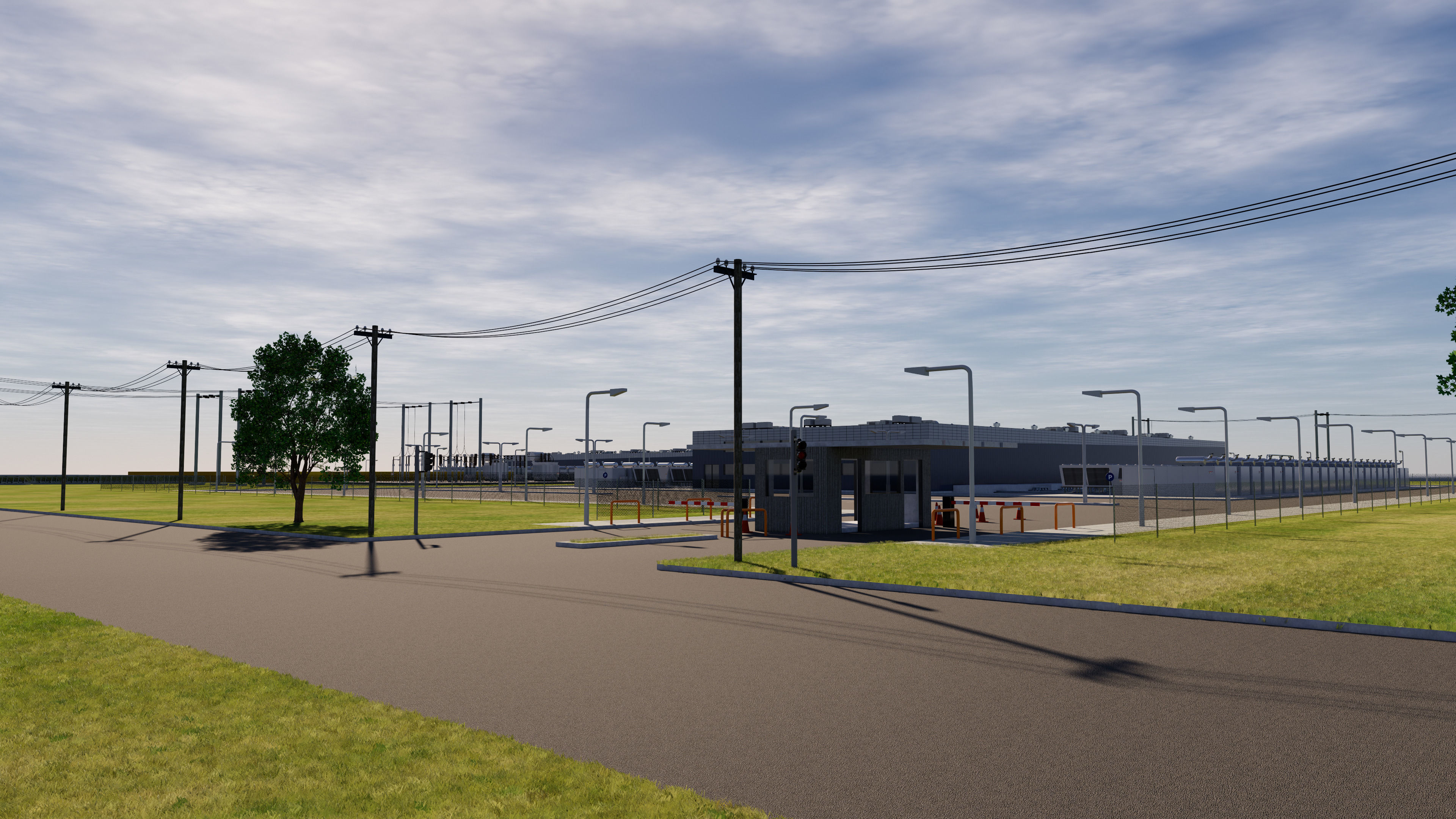 Data Center Area 3D model | CGTrader