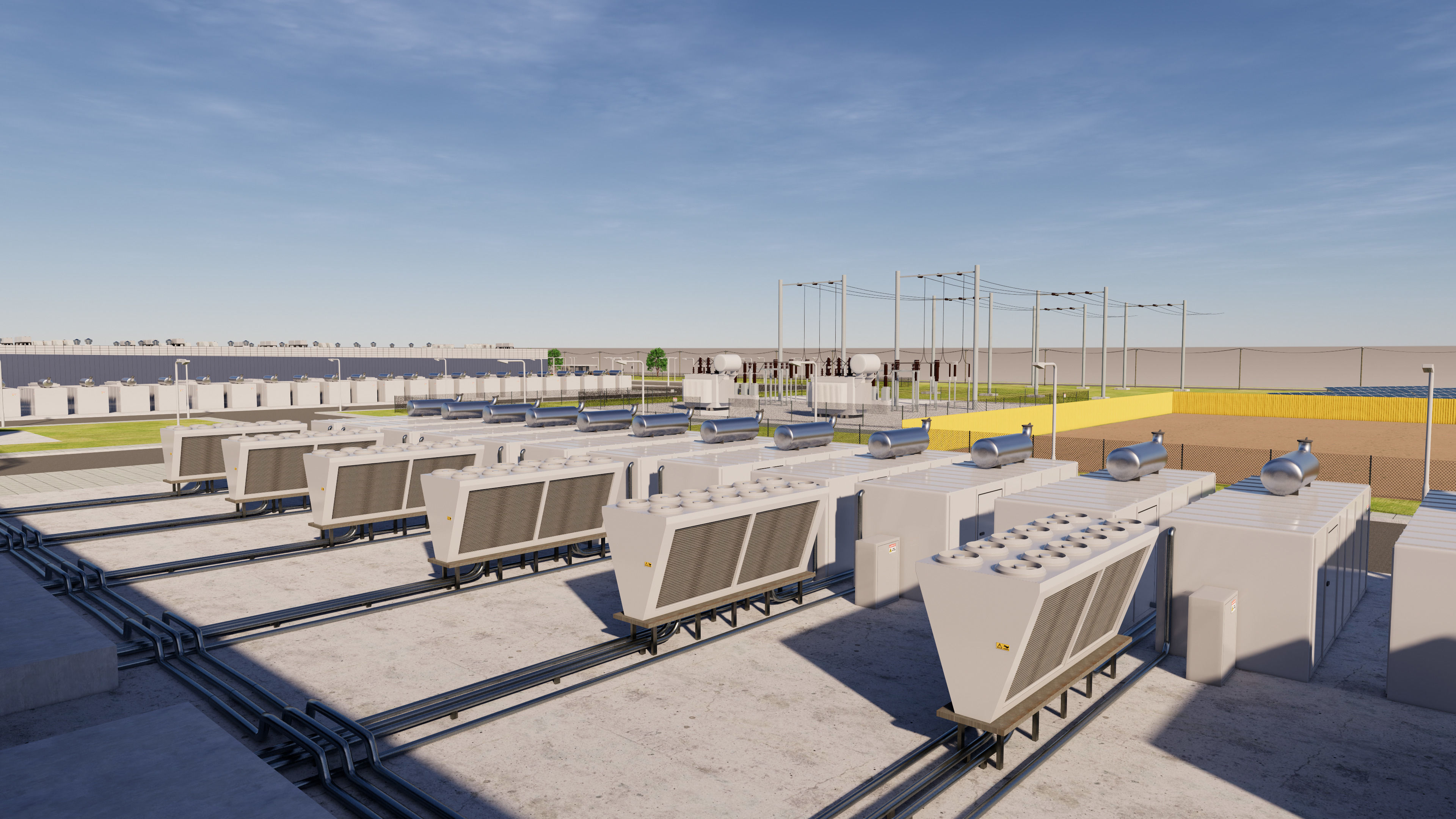 Data Center Area 3D model | CGTrader