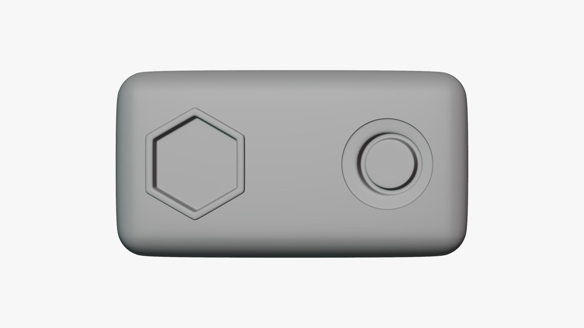 Basic Battery Box - Geometry Only No Textures No Materials 3D model ...