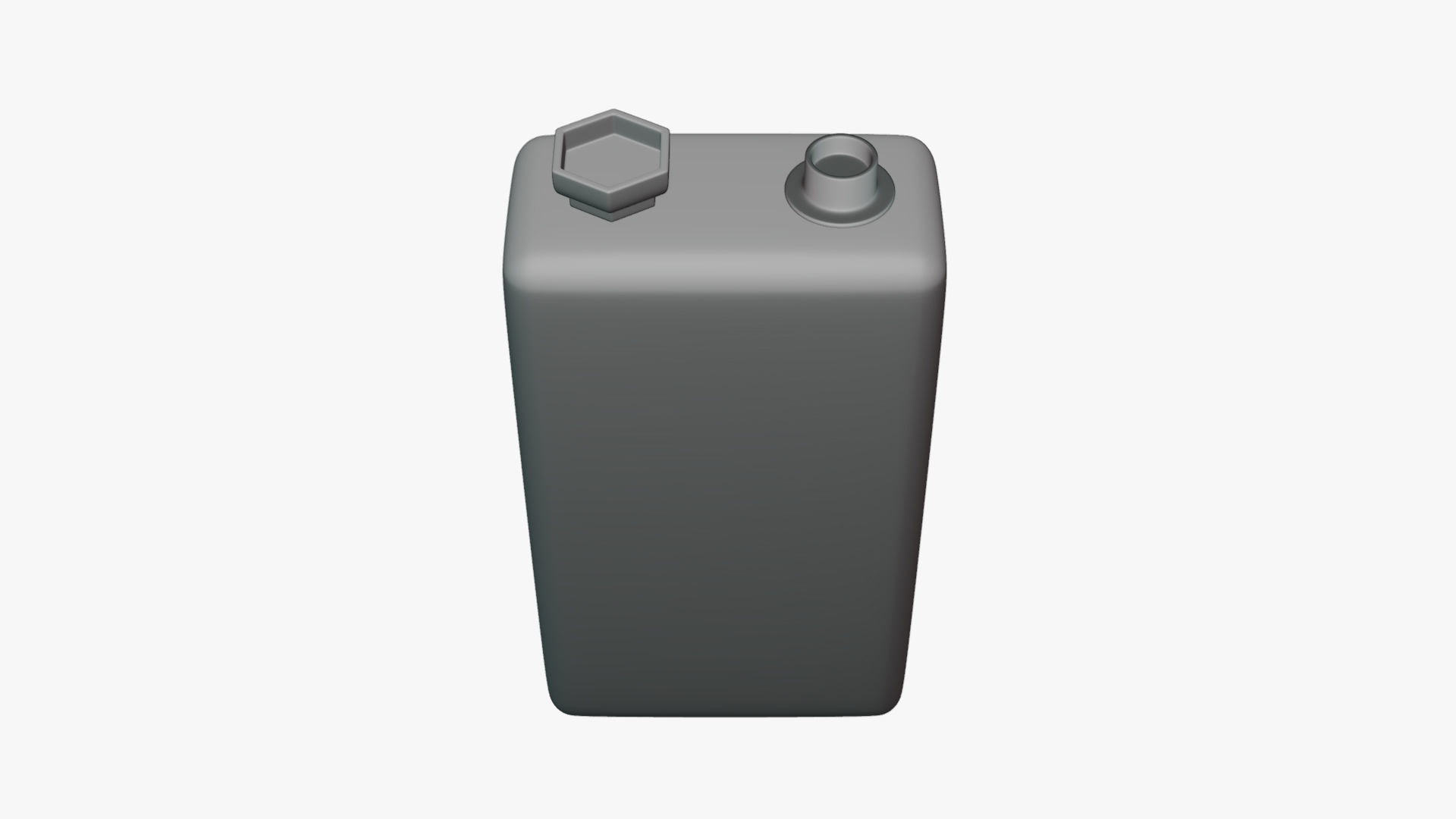 Basic Battery Box - Geometry Only No Textures No Materials 3D model ...