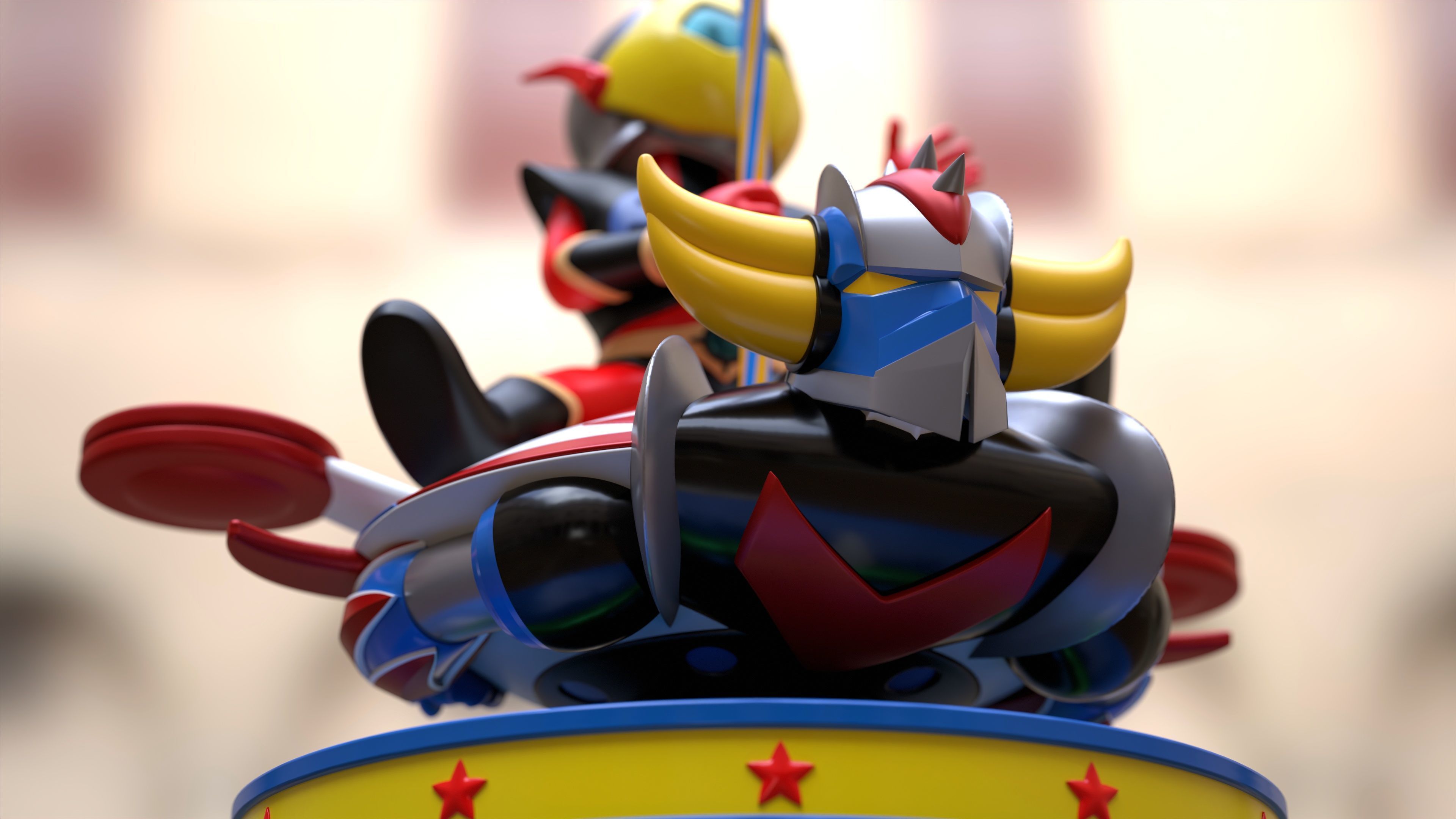 Shibi Actarus 3D model 3D printable | CGTrader