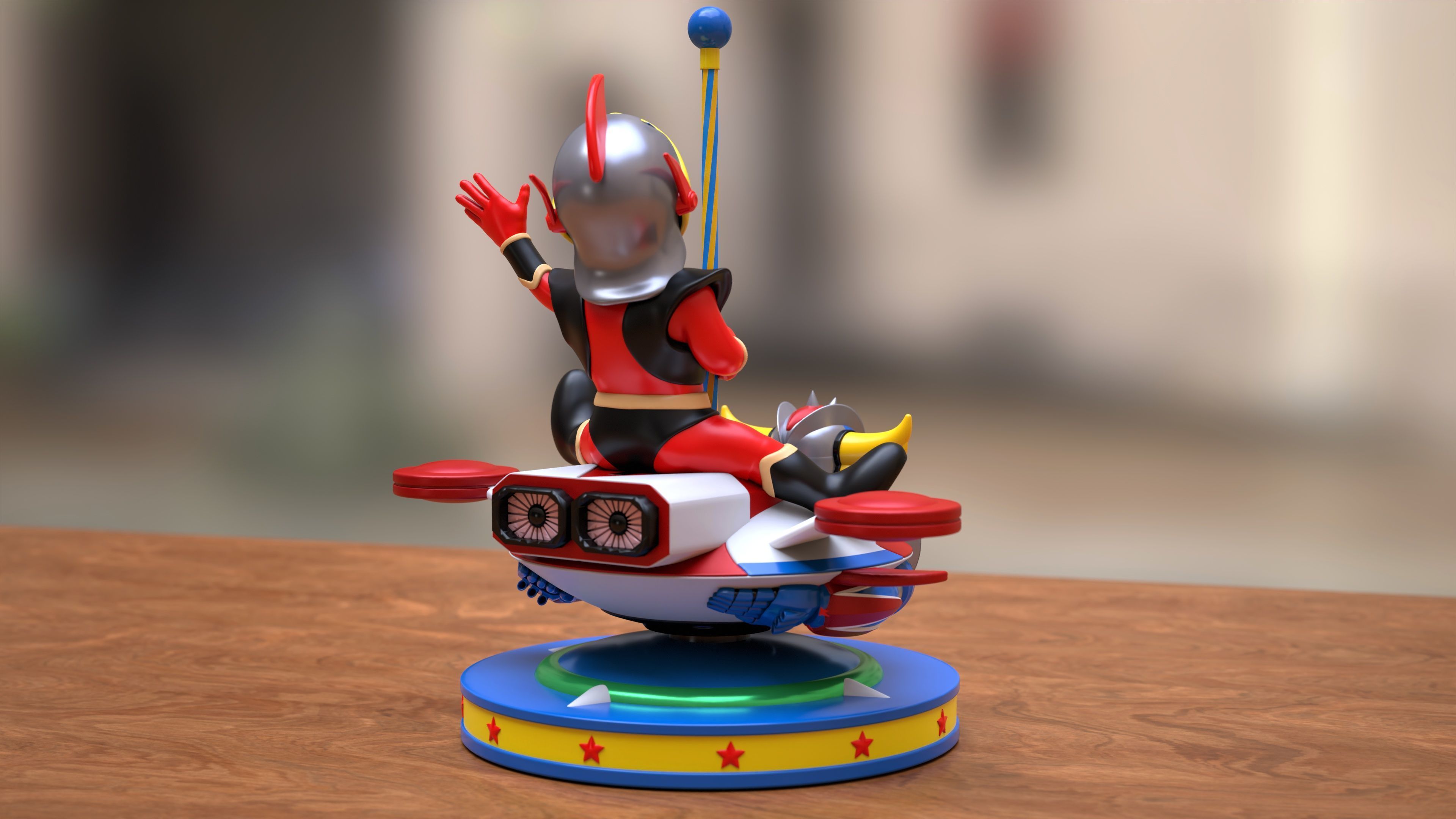 Shibi Actarus 3D model 3D printable | CGTrader