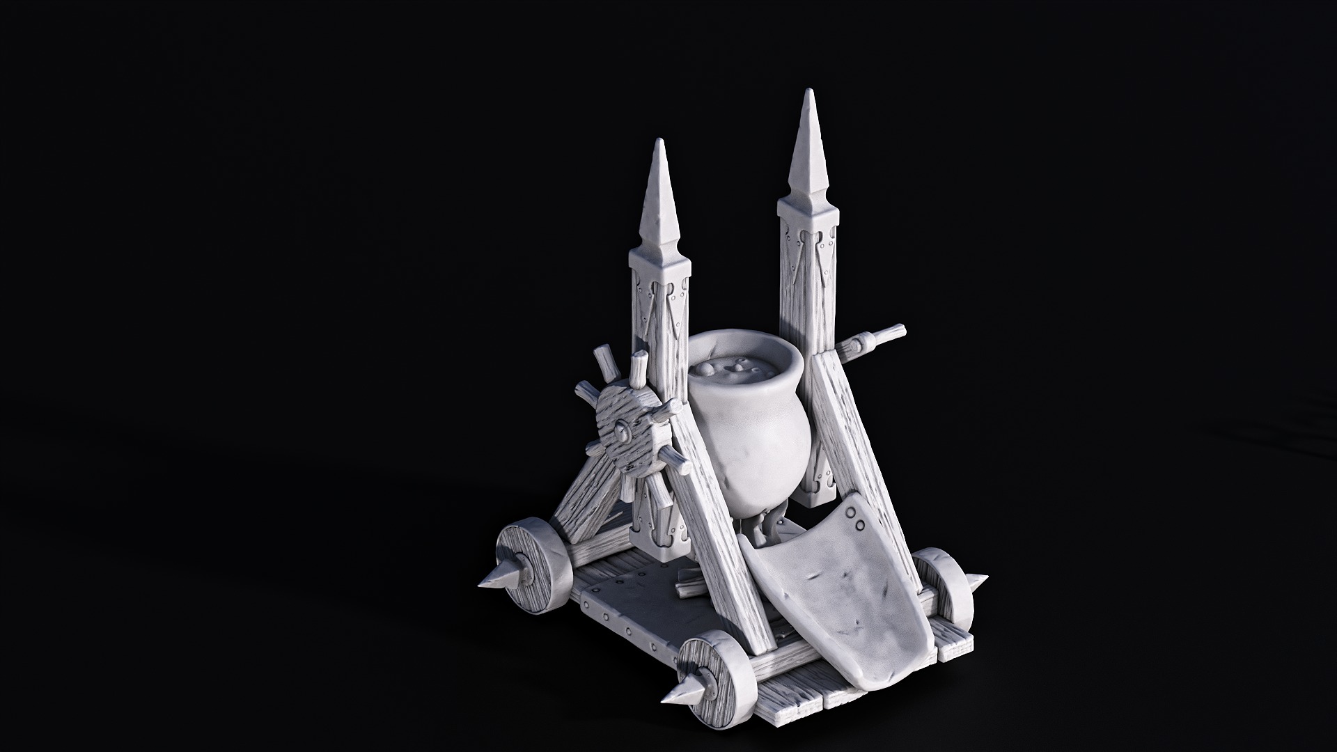 Boiling Oil 3D model 3D printable | CGTrader