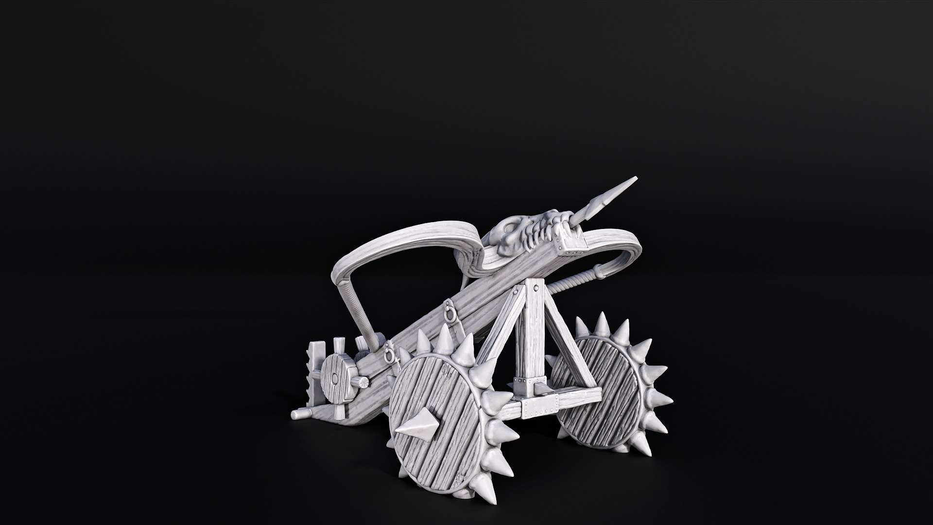 Giant Crossbow 3D model 3D printable | CGTrader