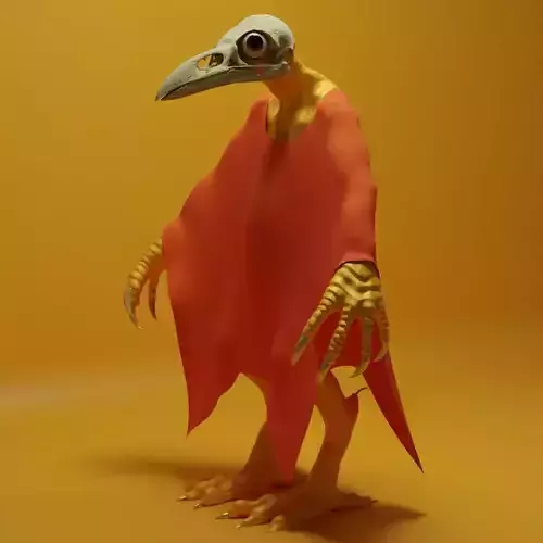 Pico A pose 3D model | CGTrader