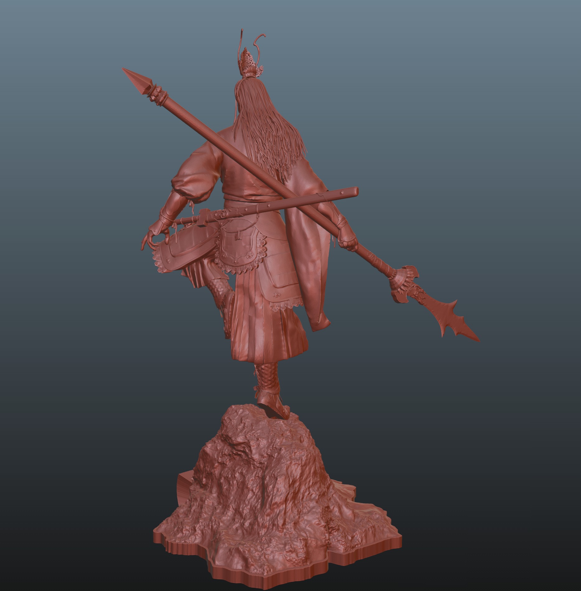 Black Myth Wukong Erlang Bundle 3D model 3D printable | CGTrader