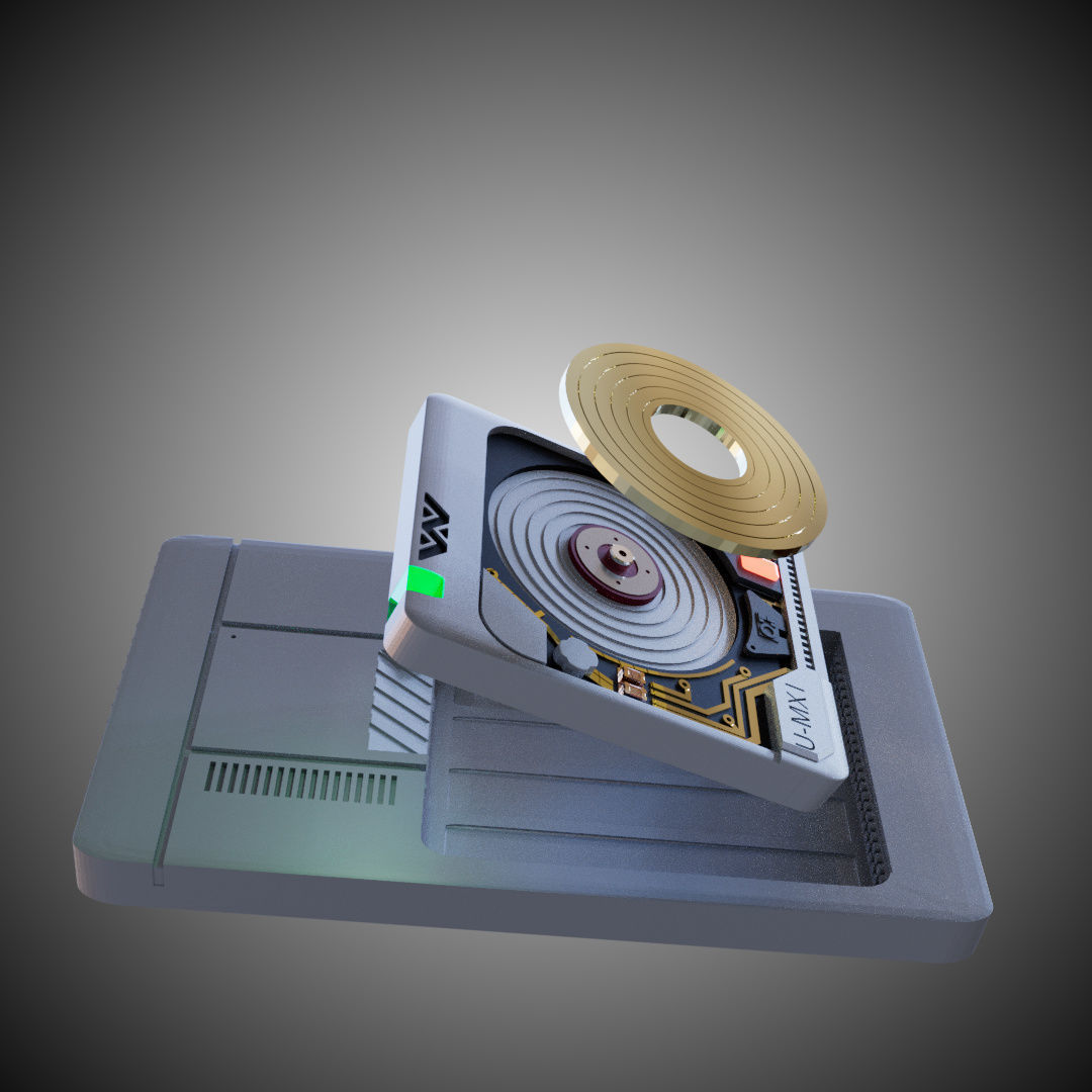 Alien Romulus Android Chip free 3D model 3D printable | CGTrader