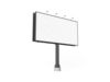 Rectangular Advertising Trivision Billboard - street sign banner 3D ...