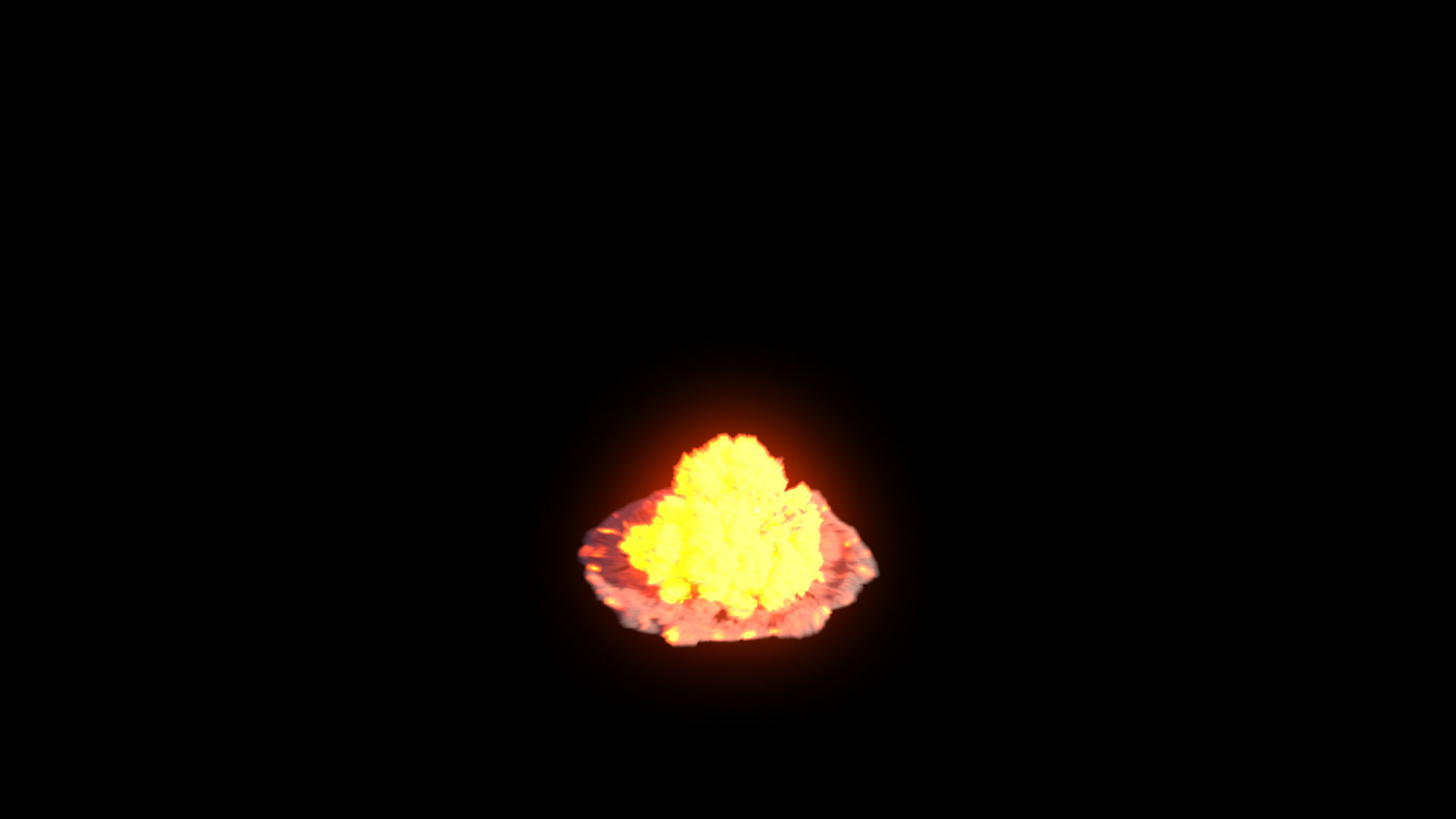 Explosion 03 VDB Animated Sequence 3D model animated | CGTrader